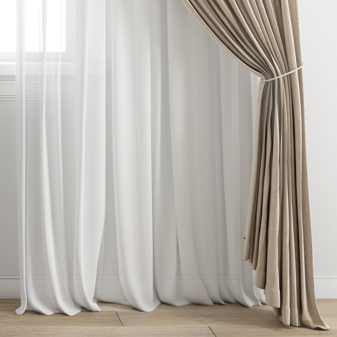 3D Model Curtain 323 - TurboSquid 1949971