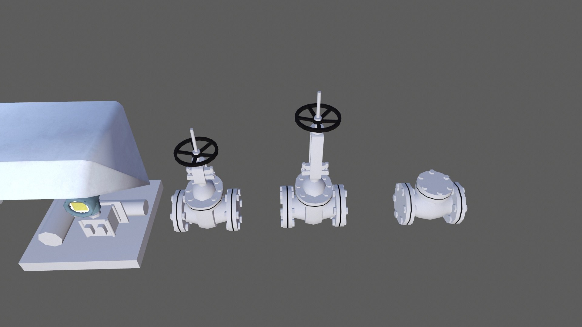 Valves 3D Model - TurboSquid 2324129