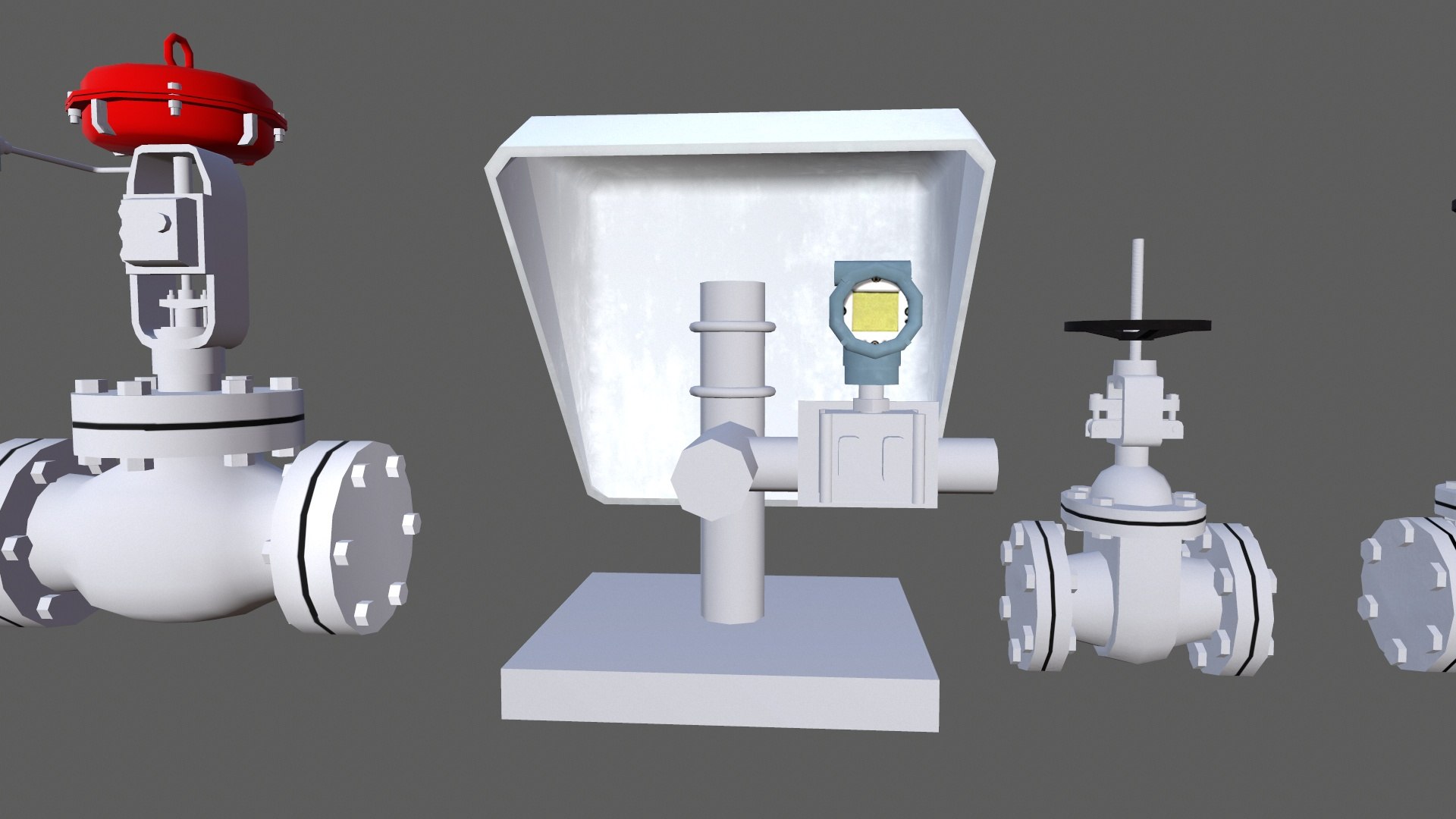 Valves 3D Model - TurboSquid 2324129