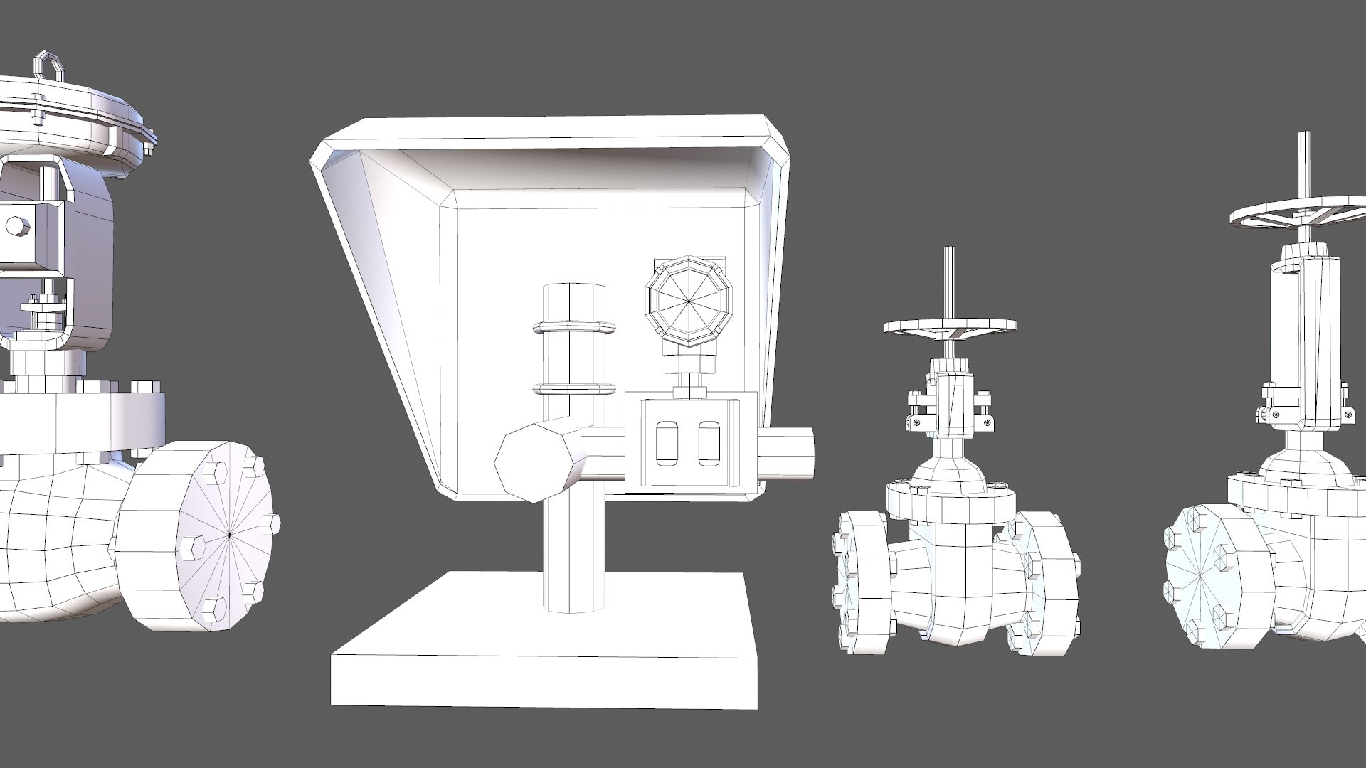 Valves 3D Model - TurboSquid 2324129