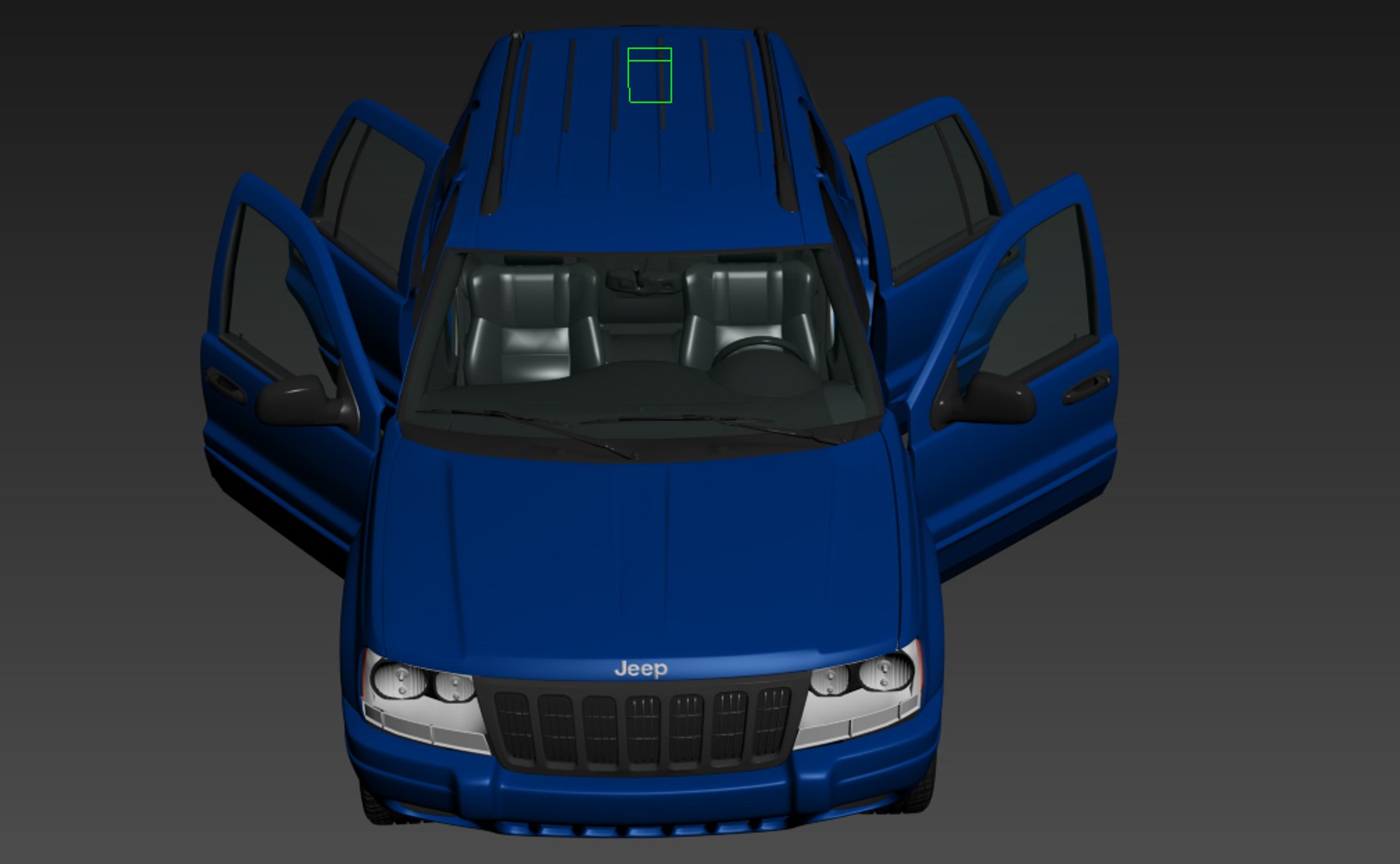 Jeep Grand Cherokee 1999 3D Model - TurboSquid 2010470