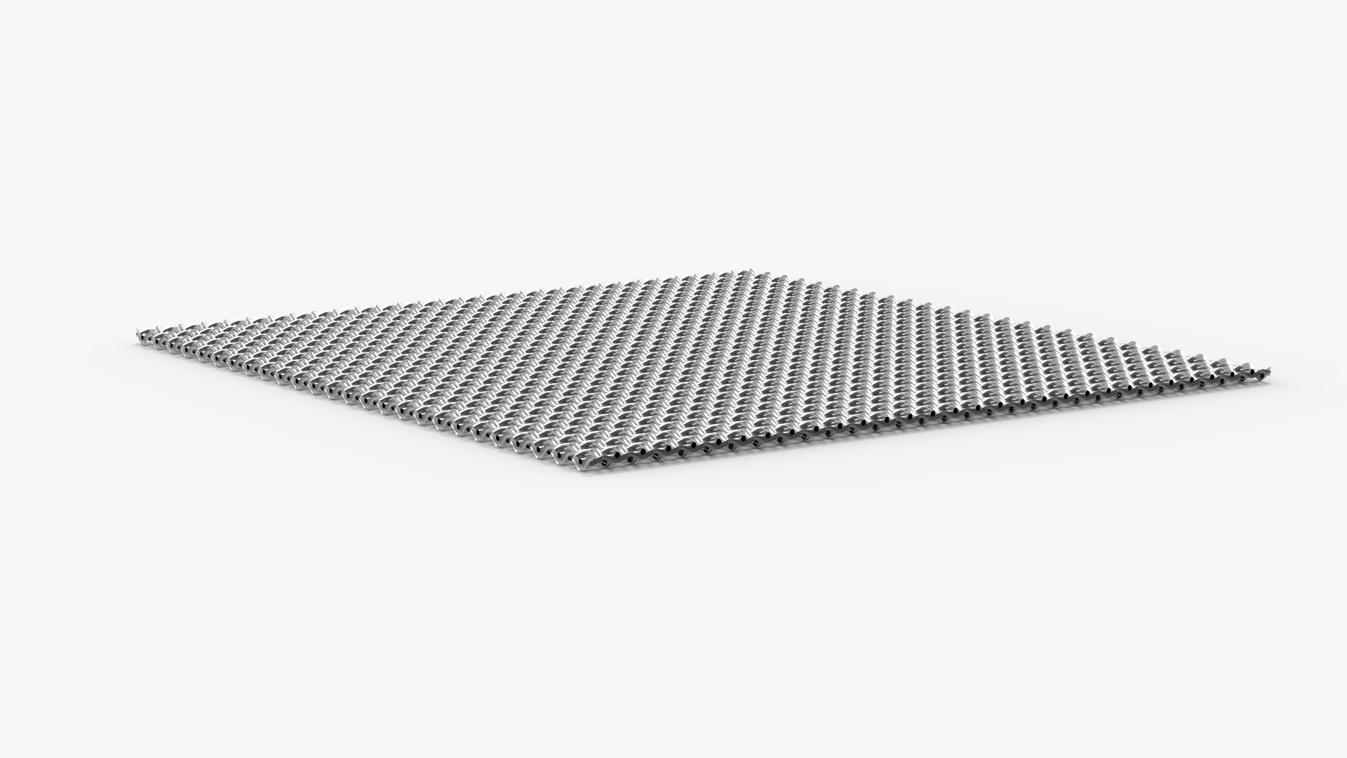 3D Seamless Twisted Grid Fence - TurboSquid 2014980