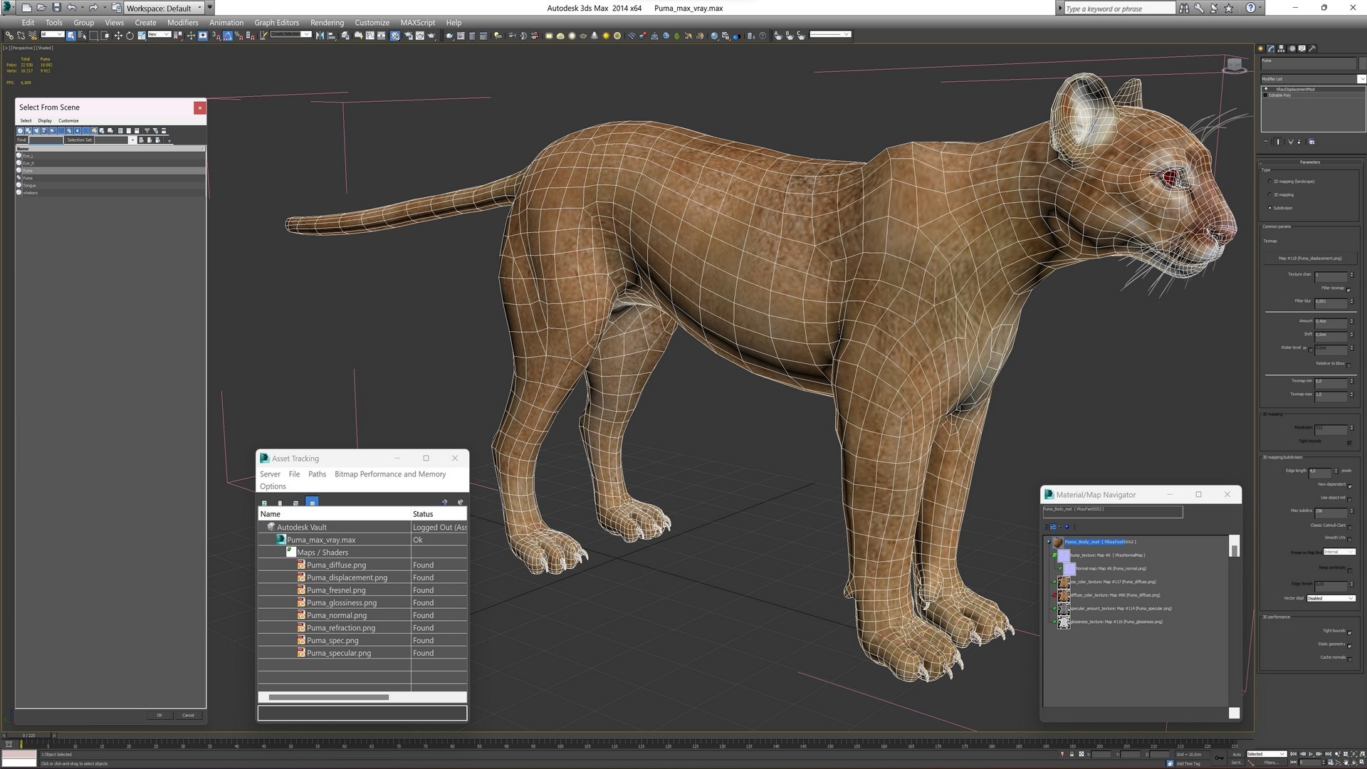 3D Puma Model - TurboSquid 2230637