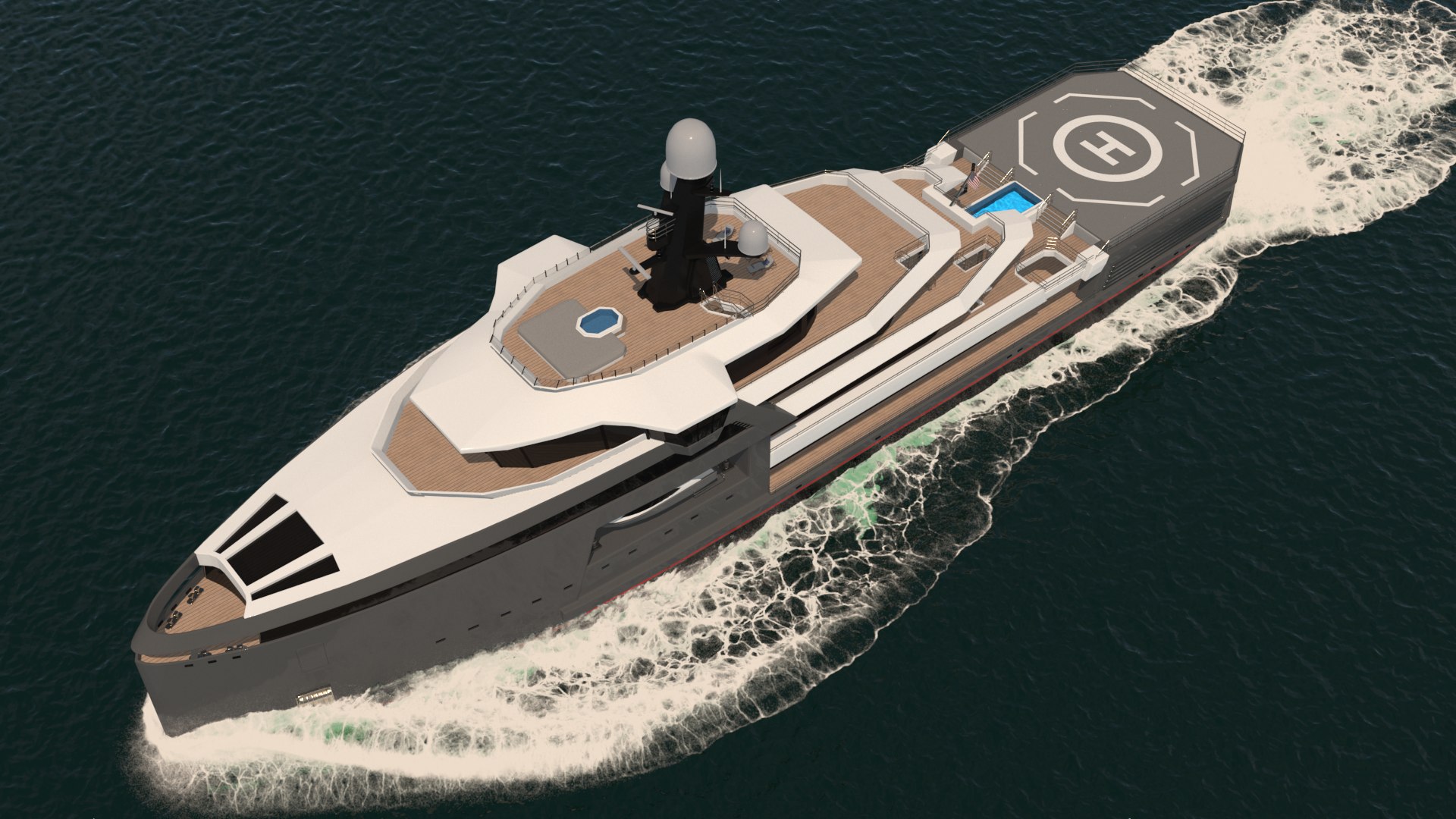 Expedition Supeyacht 90m Dynamic Simulation 3D Model - TurboSquid 2145786