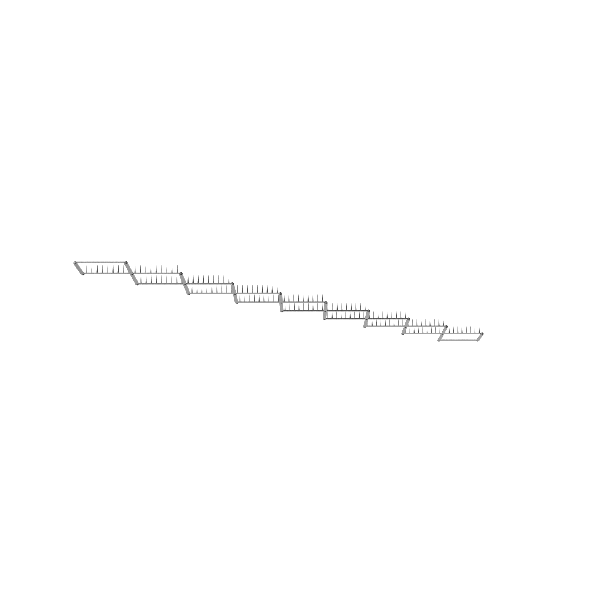 3D Spike Strips - TurboSquid 2007702