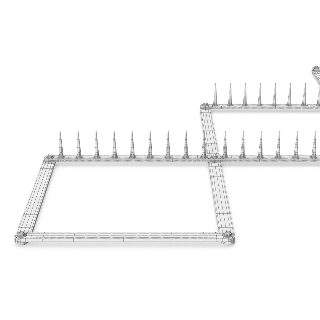 3D Spike Strips - TurboSquid 2007702