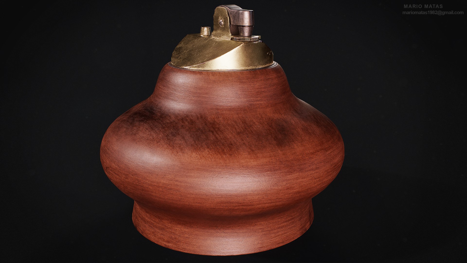 3D Vintage Lighter model - TurboSquid 1811032