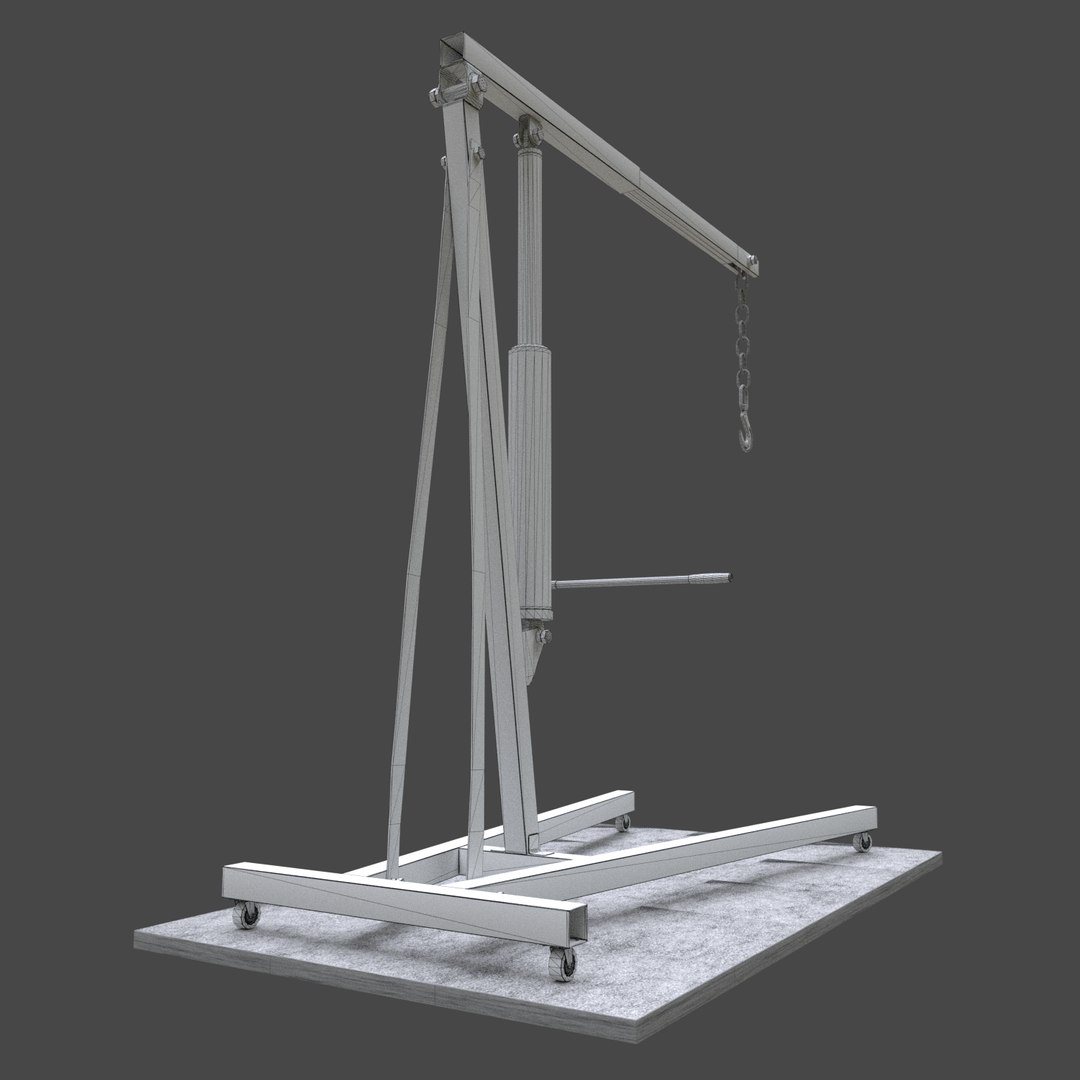 3D Engine Jack - TurboSquid 1345011