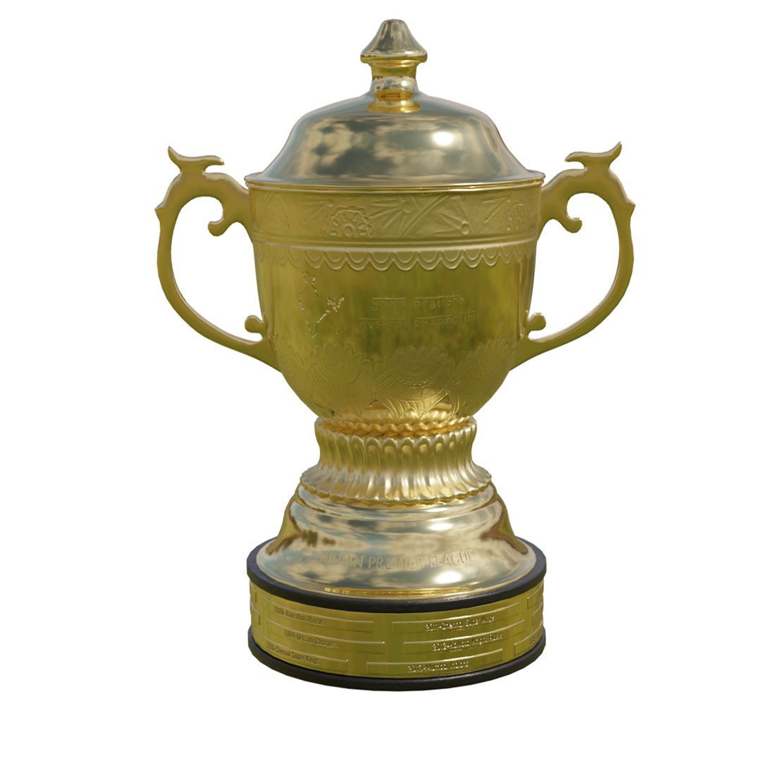 3D IPL Trophy - TurboSquid 2207766