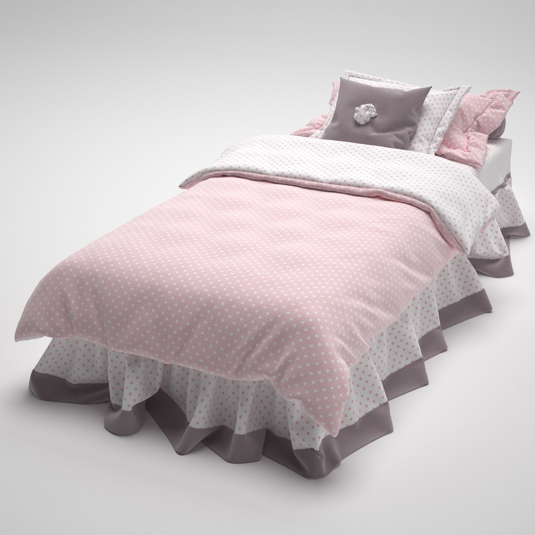 3ds Max Bed Child