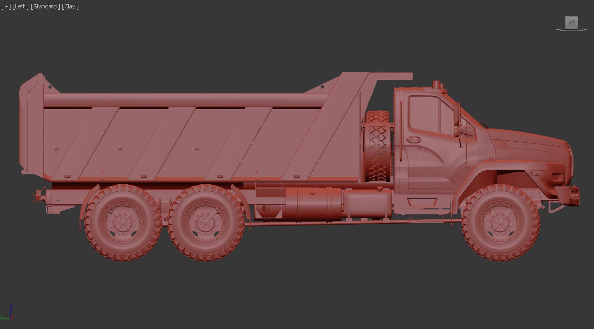 3D Ural Next Tipper - TurboSquid 1983424