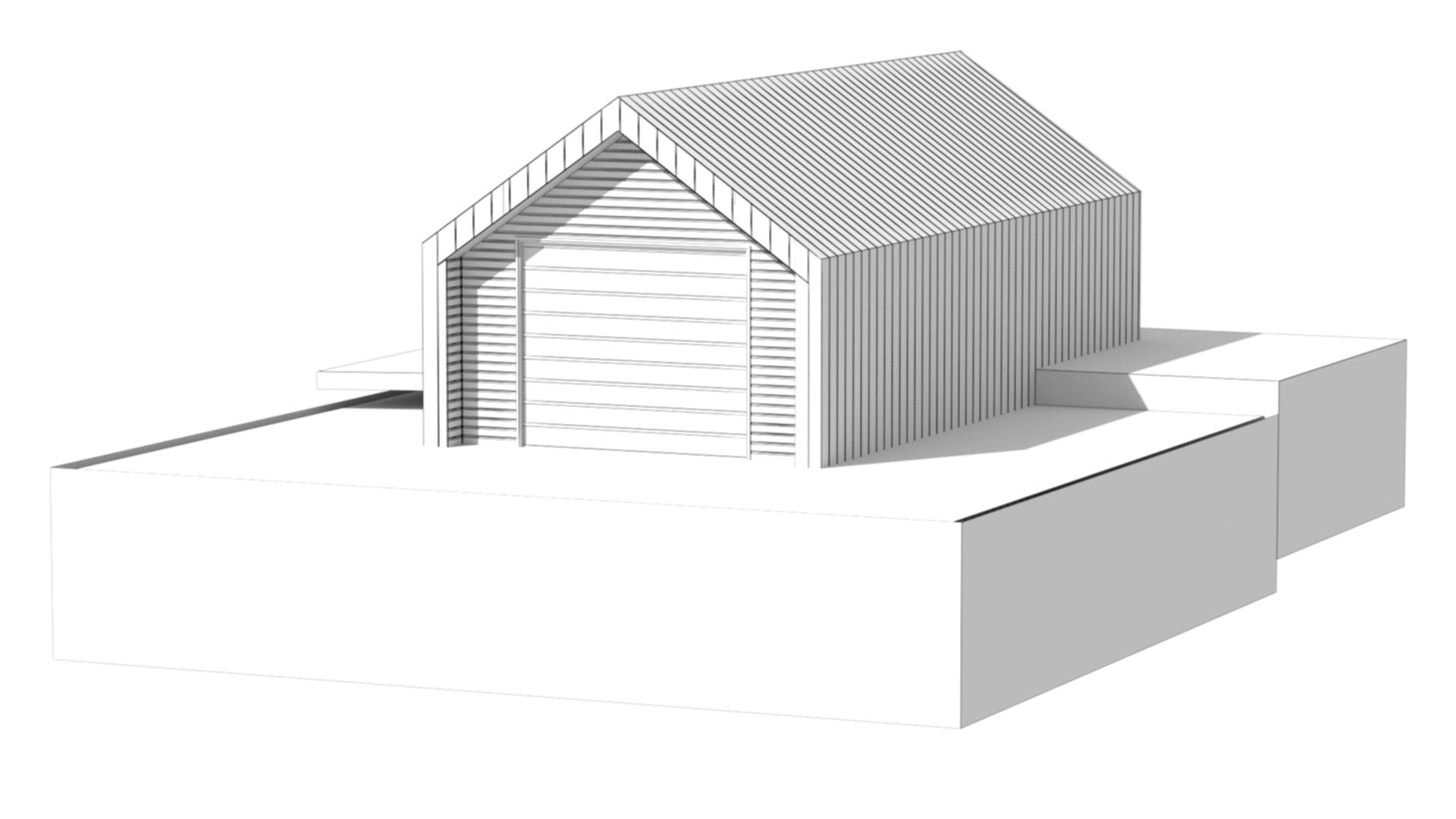 Boathouse 3D Model - TurboSquid 1831330