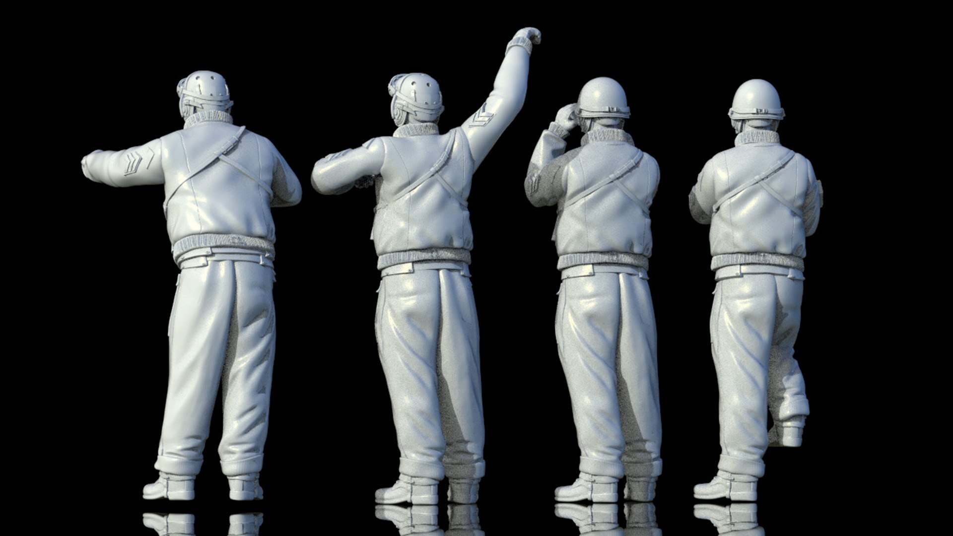 3D Tank Crew Usa - TurboSquid 1901638