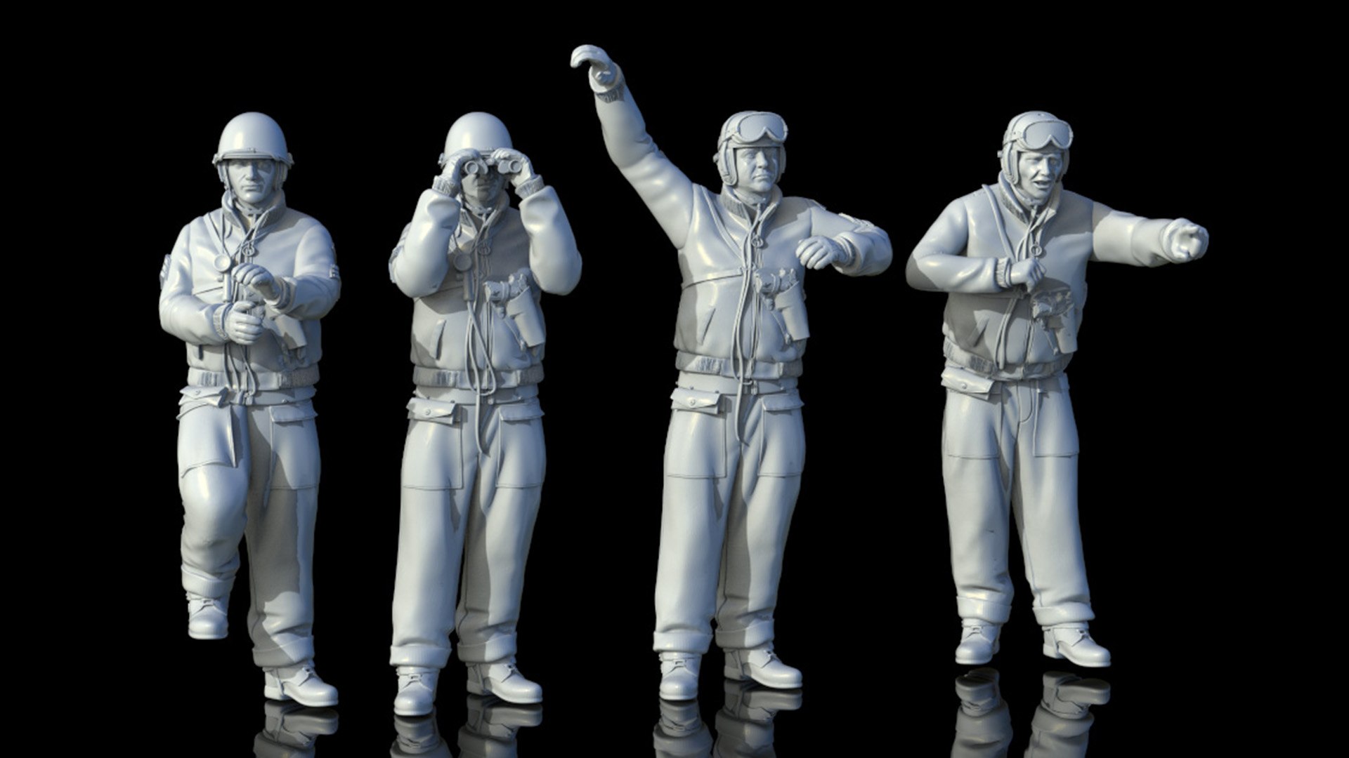 3D Tank Crew Usa - TurboSquid 1901638