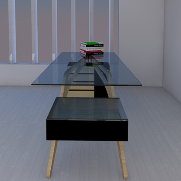 3d model cavour writing desk