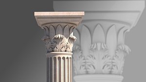 Column Capital 3D Models for Download | TurboSquid