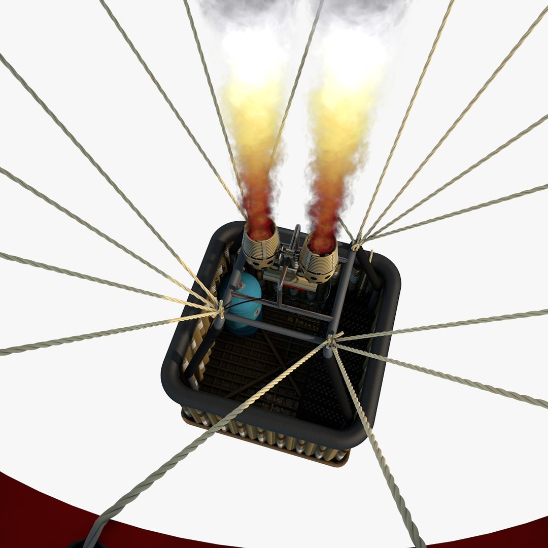 Hot Air Balloon C4d