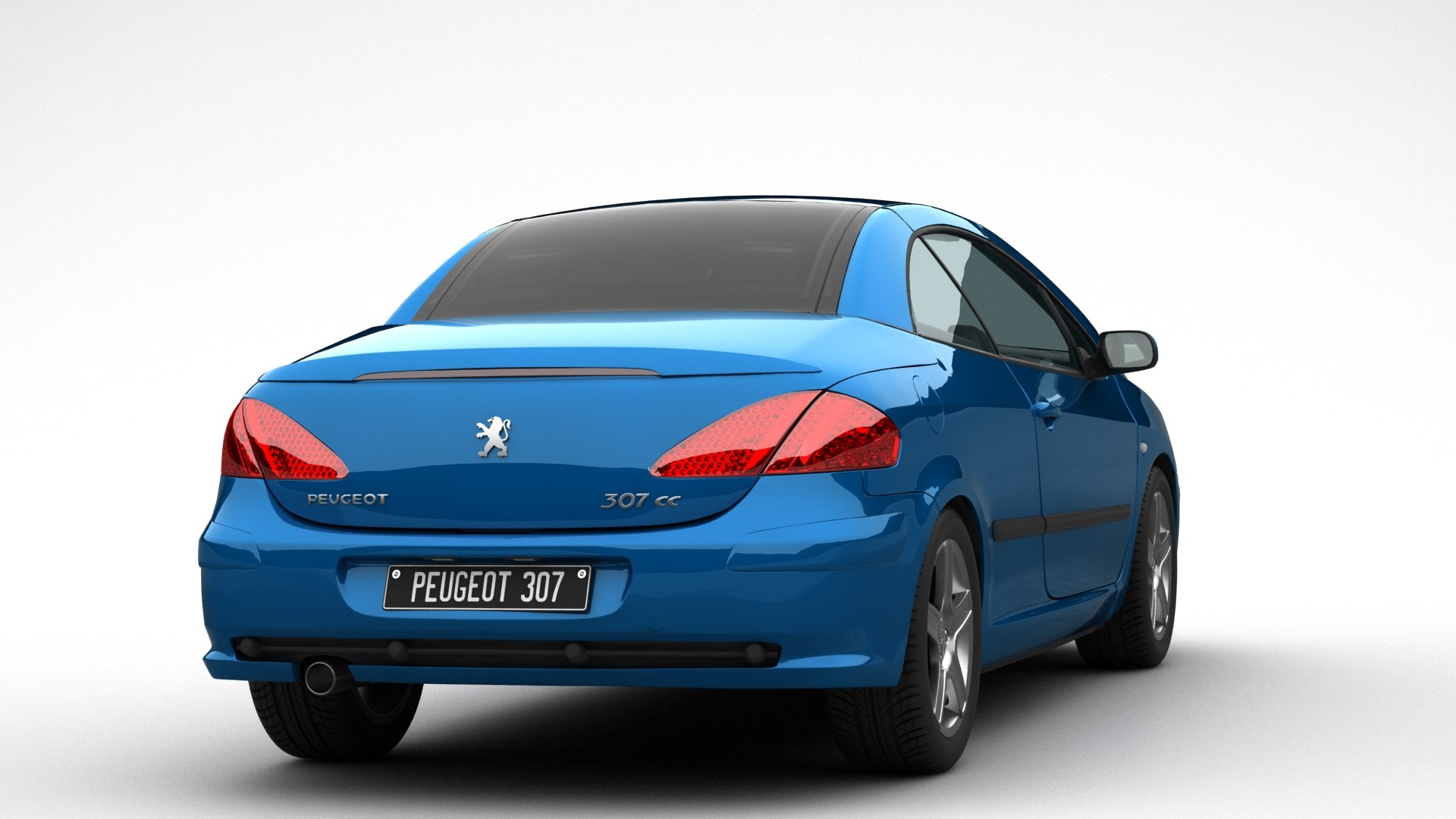 3D Peugeot 307 CC - TurboSquid 2010919