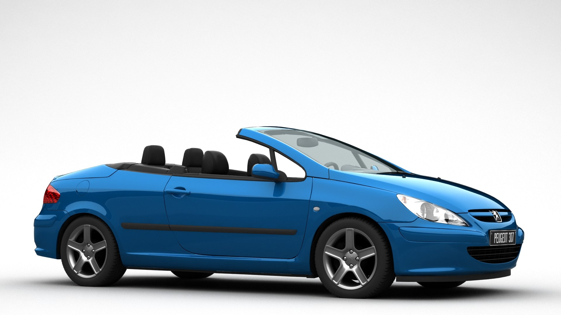 3D Peugeot 307 CC - TurboSquid 2010919