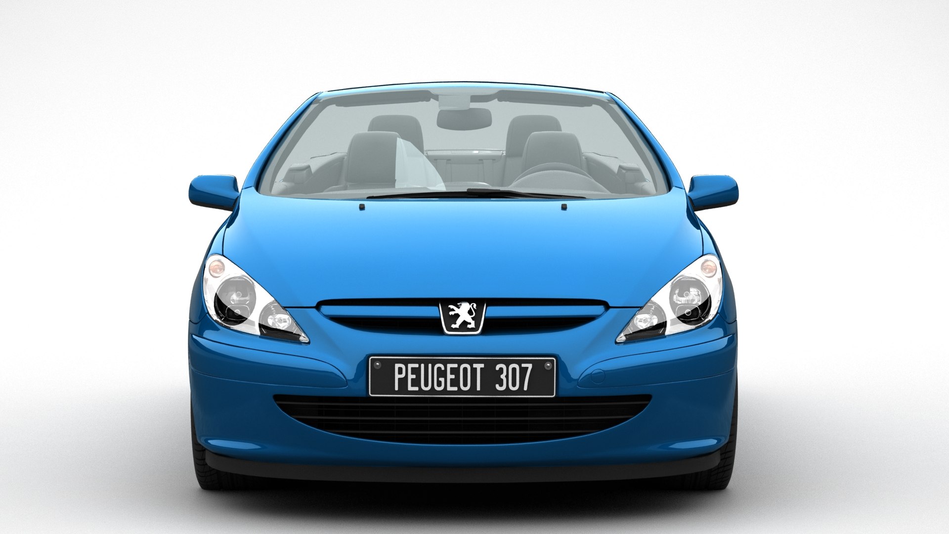 3D Peugeot 307 CC - TurboSquid 2010919