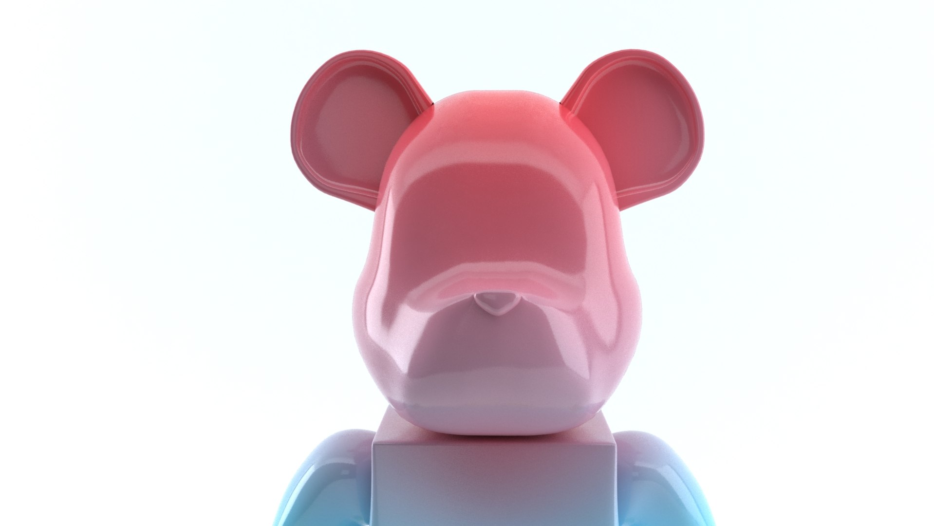 3D Bear Bricks Gradient - TurboSquid 1737095