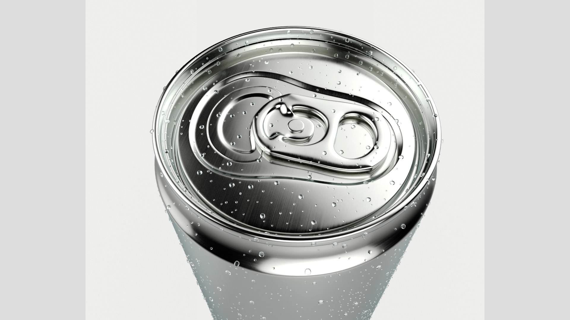 Slim Soda Can 250ml Water Drops 3D model - TurboSquid 1903411