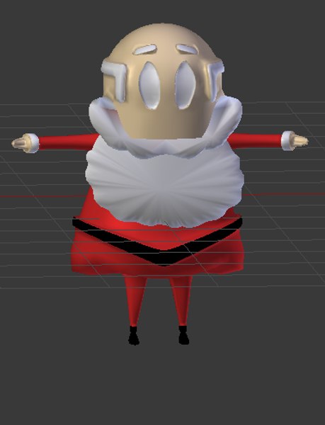 Santa man christmas 3D - TurboSquid 1357209