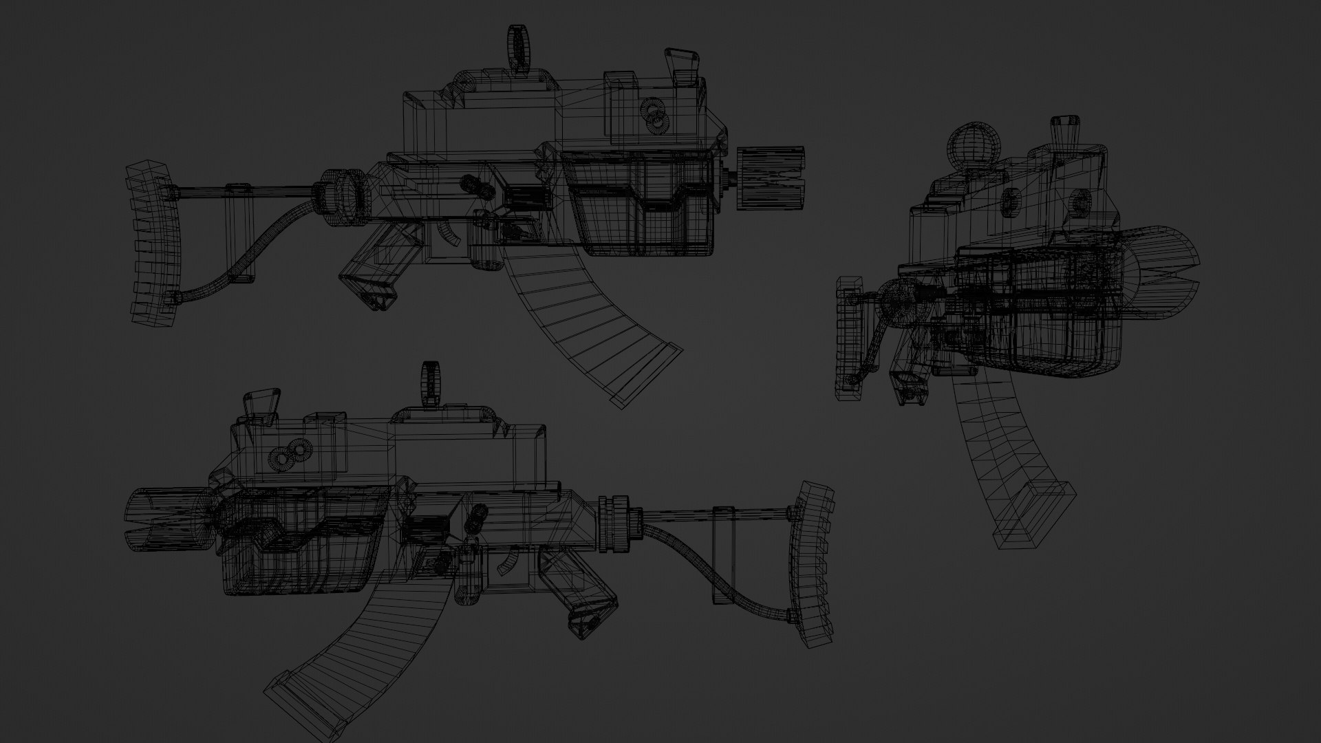 Stylized Guns Pack 34 Unique Game-Ready Weapons Models 3D - TurboSquid ...