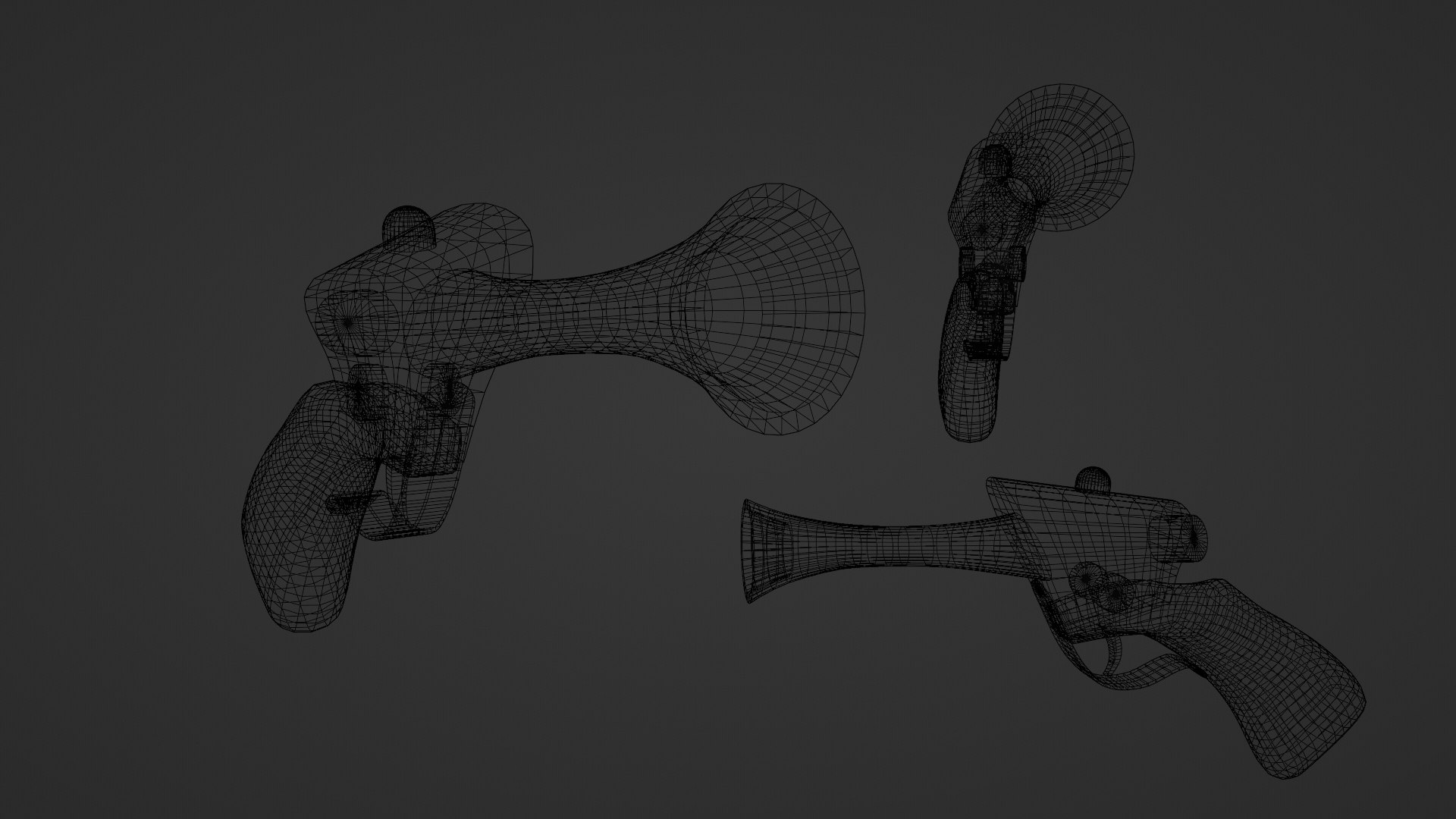 Stylized Guns Pack 34 Unique Game-Ready Weapons Models 3D - TurboSquid 2404519