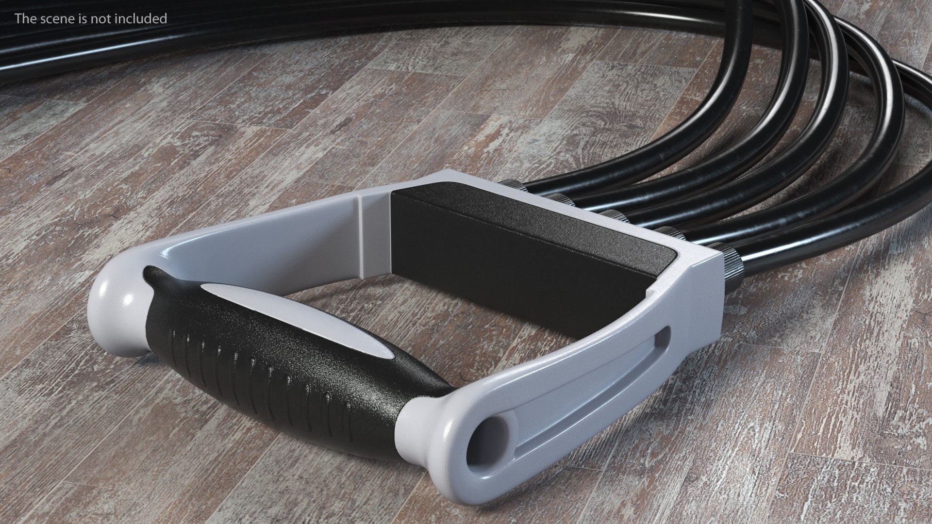 Soft Chest Expander Bent Black model - TurboSquid 2015358