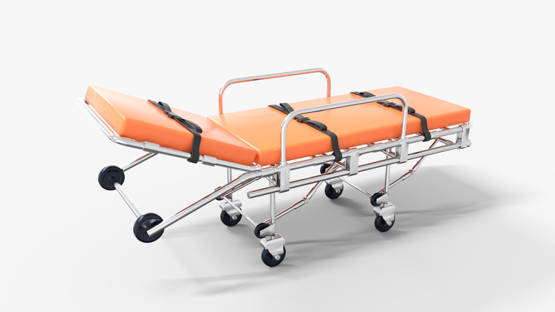 3D EmergencyBedMedical Emergency Bed Low-poly 3D Model - TurboSquid 2339646