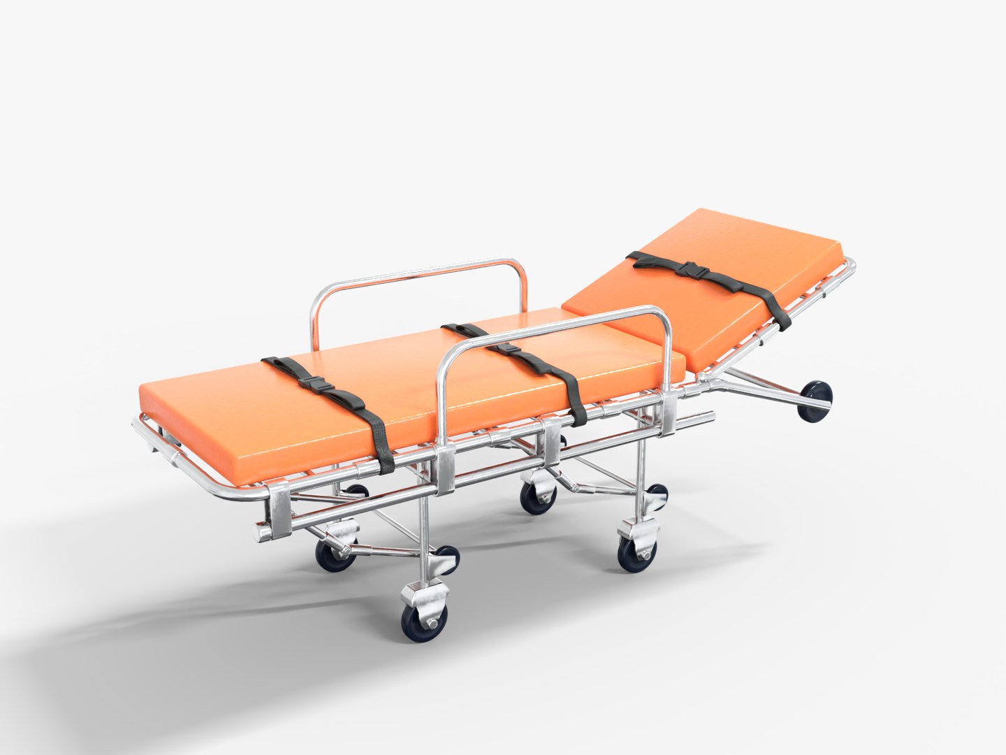 3D EmergencyBedMedical Emergency Bed Low-poly 3D Model - TurboSquid 2339646