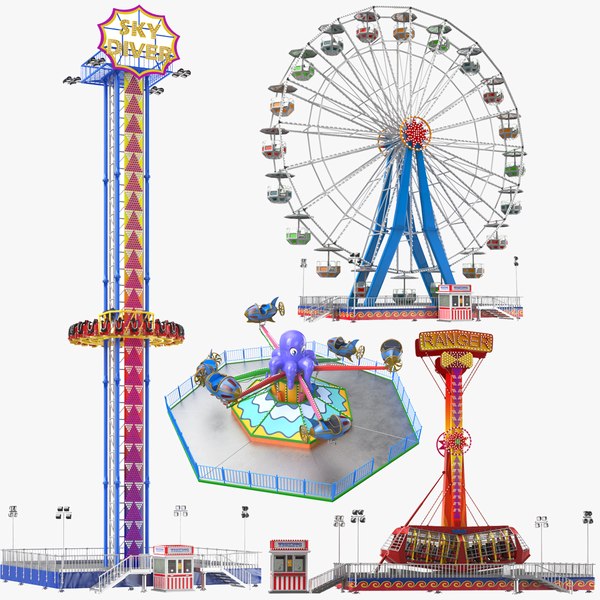 3d ferris wheel