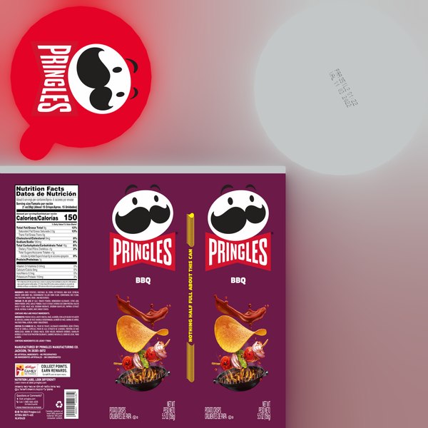 Pringles BBQ 3D model - TurboSquid 1863110