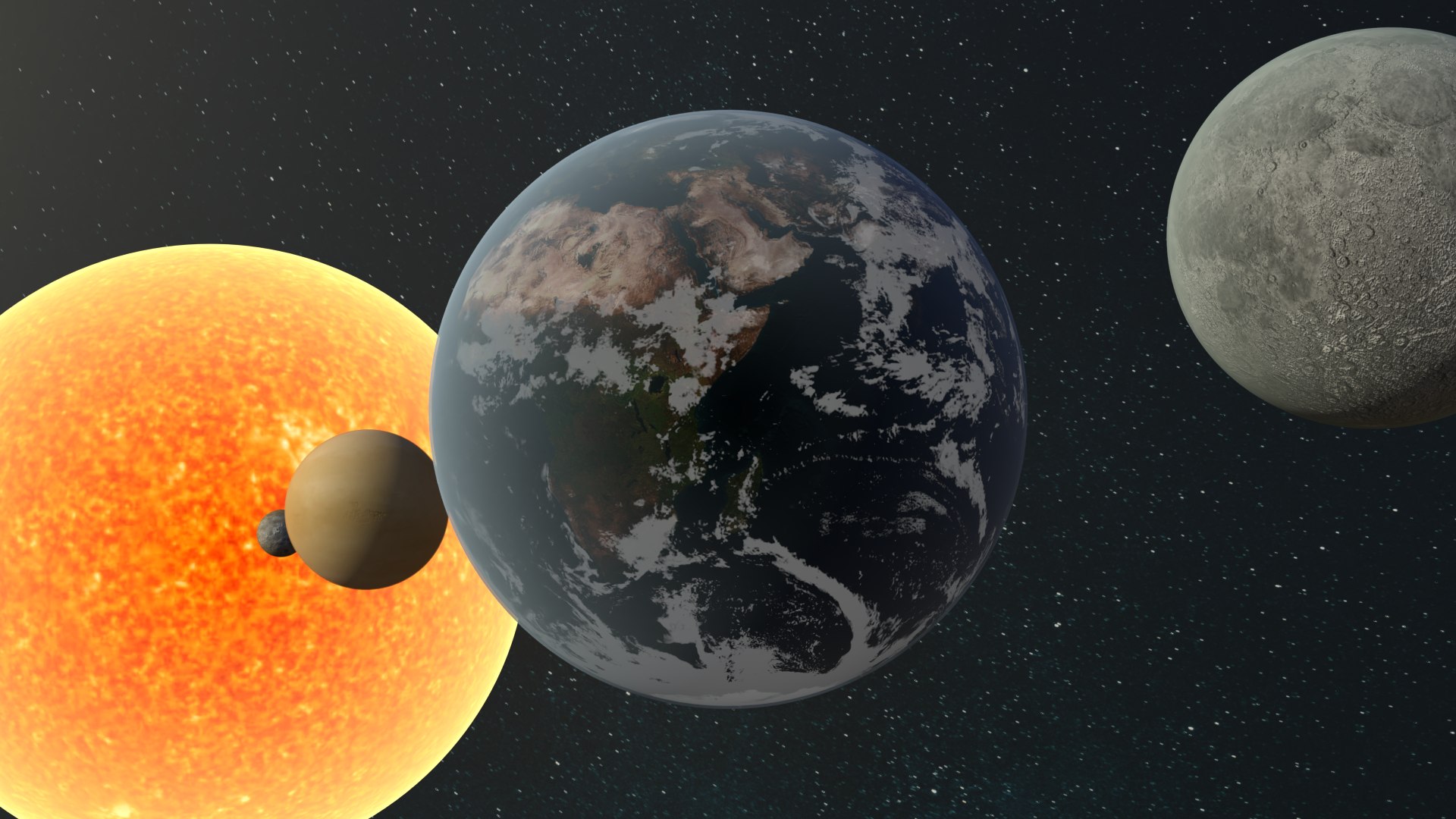 3D Solar System Asset Pack Model - TurboSquid 1804789