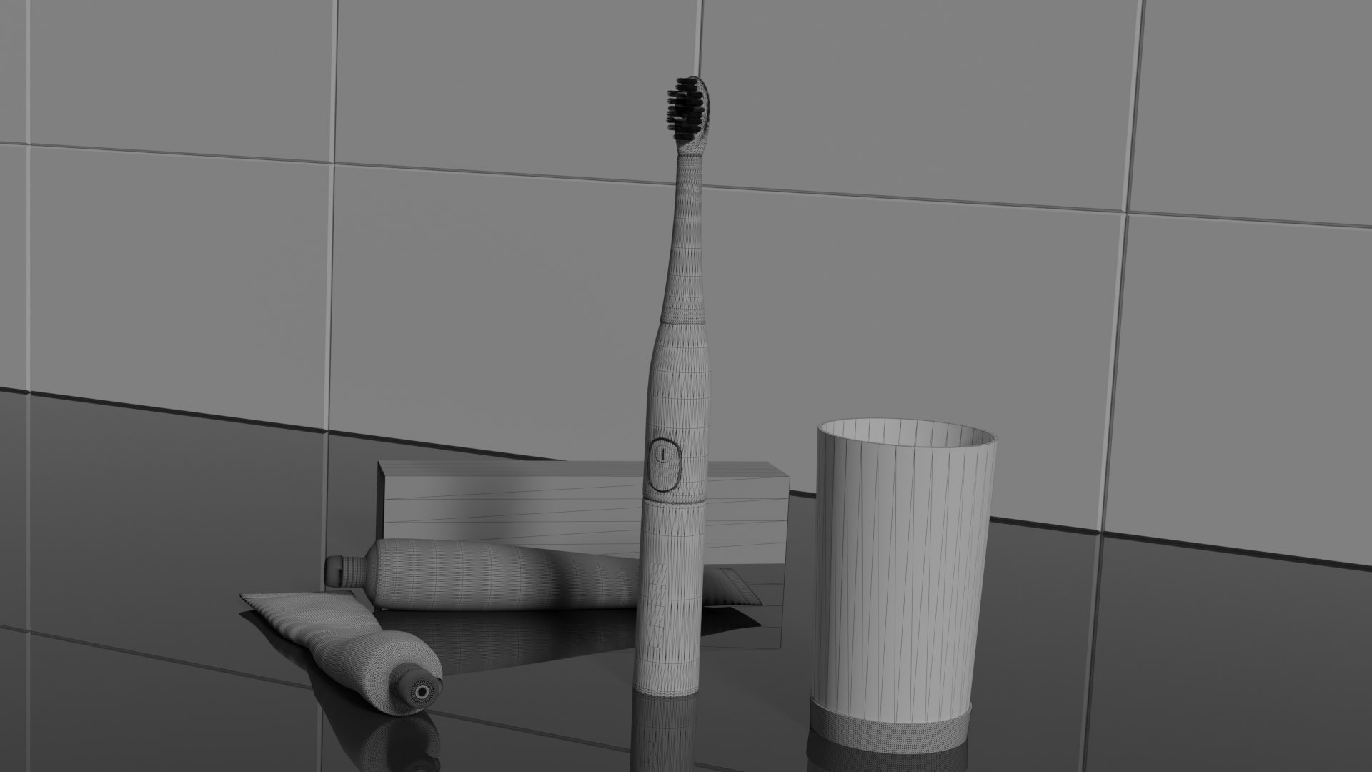 Colgate Toothpaste Set Model - TurboSquid 1660027