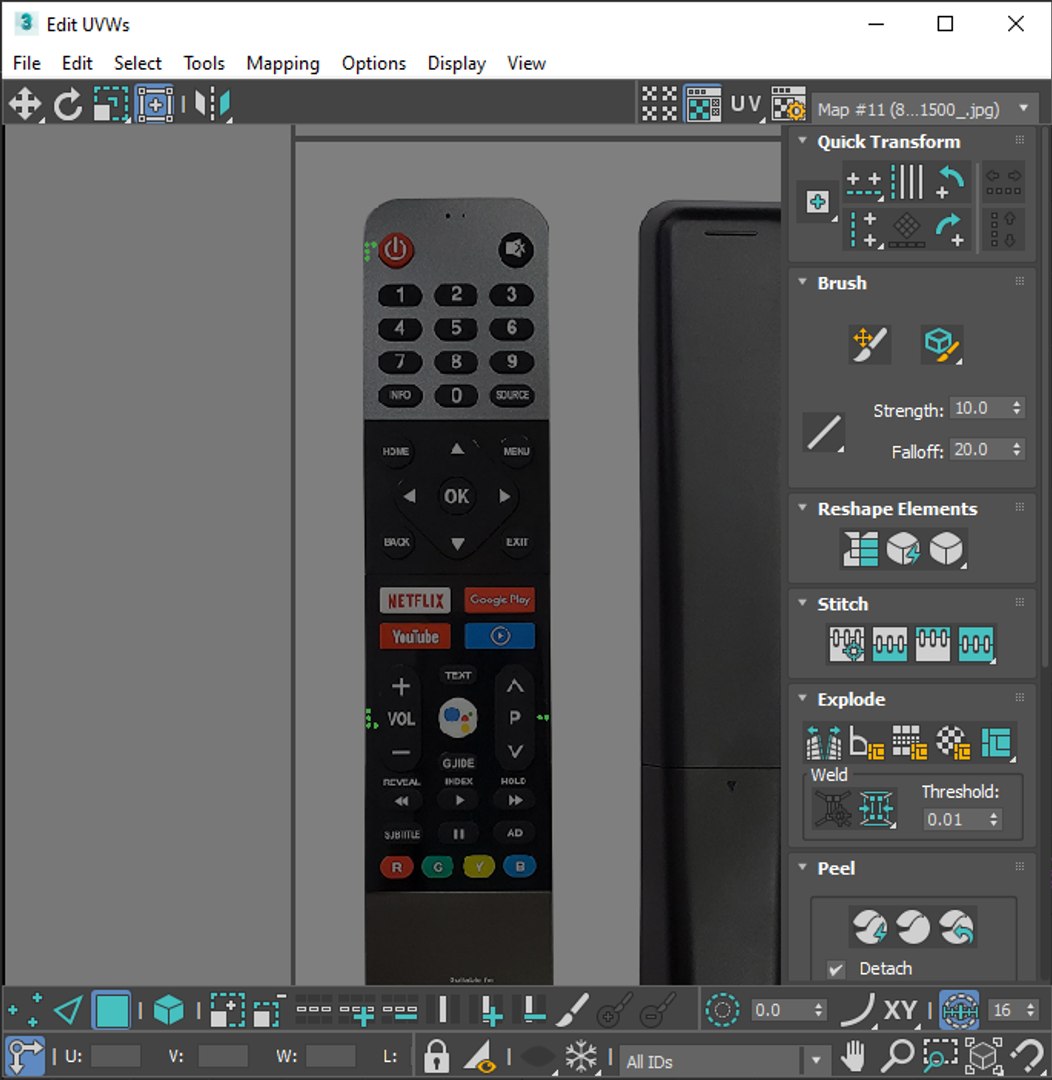 3D Motorola Remote Control model - TurboSquid 1910474