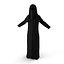 3d Model Traditional Arab Ladies Dress