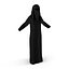 3d Model Traditional Arab Ladies Dress