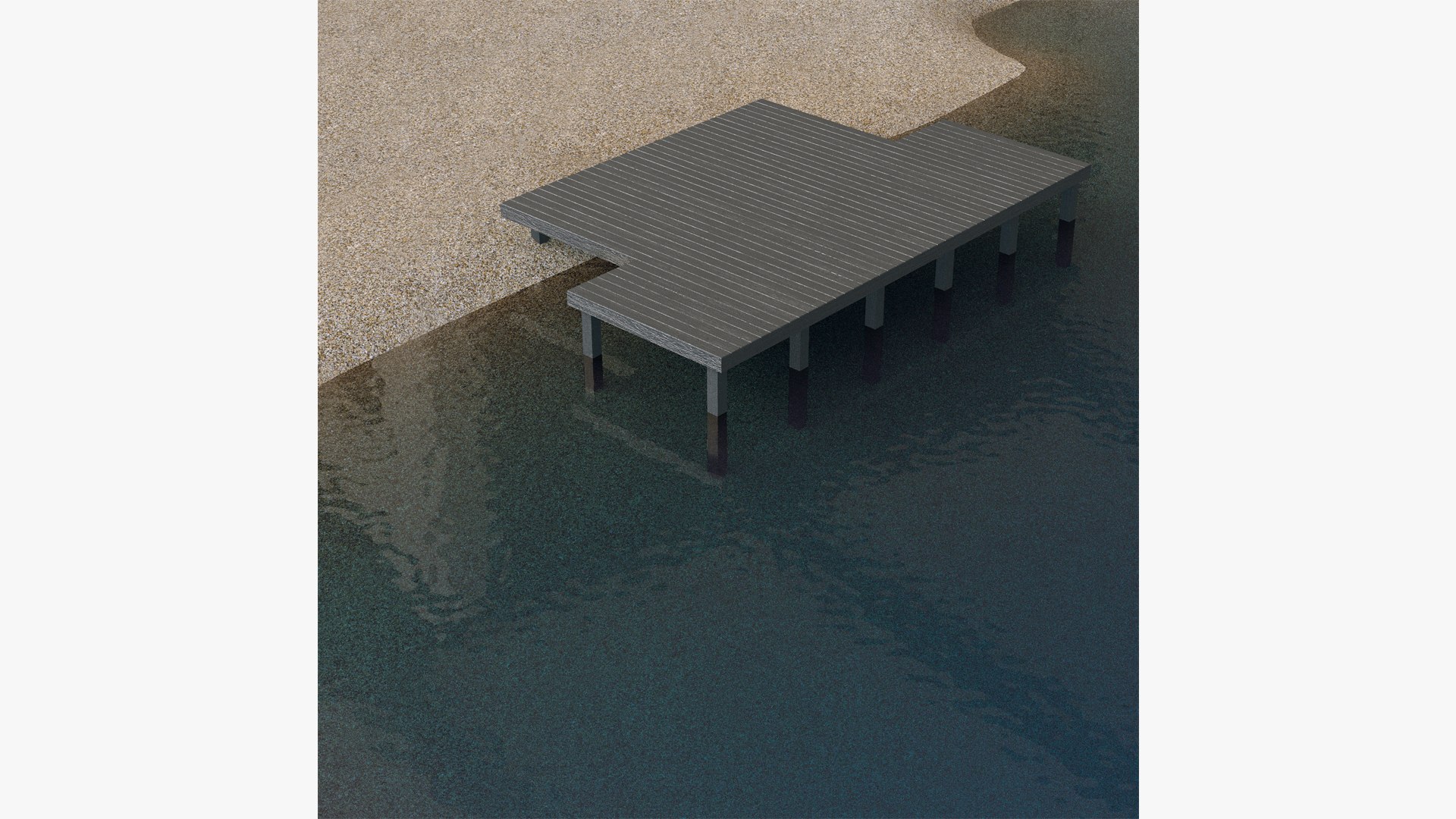 3D Model Modern Boat Pier Berth - TurboSquid 2119928