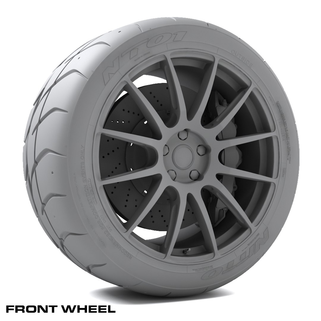 3d Volk Racing G12 Wheel Model