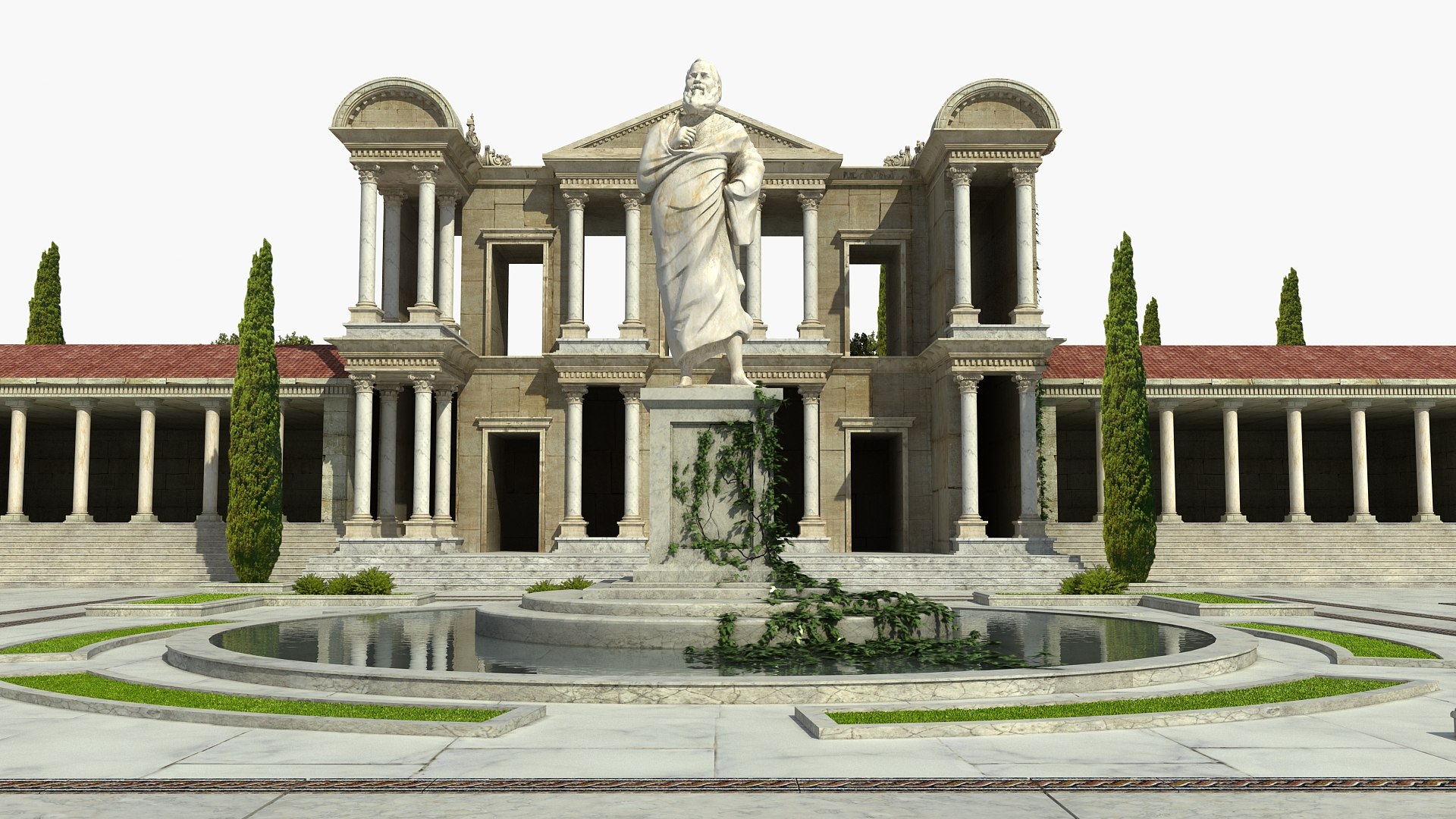 Ancient Greek Temple 3D Model - TurboSquid 2017838