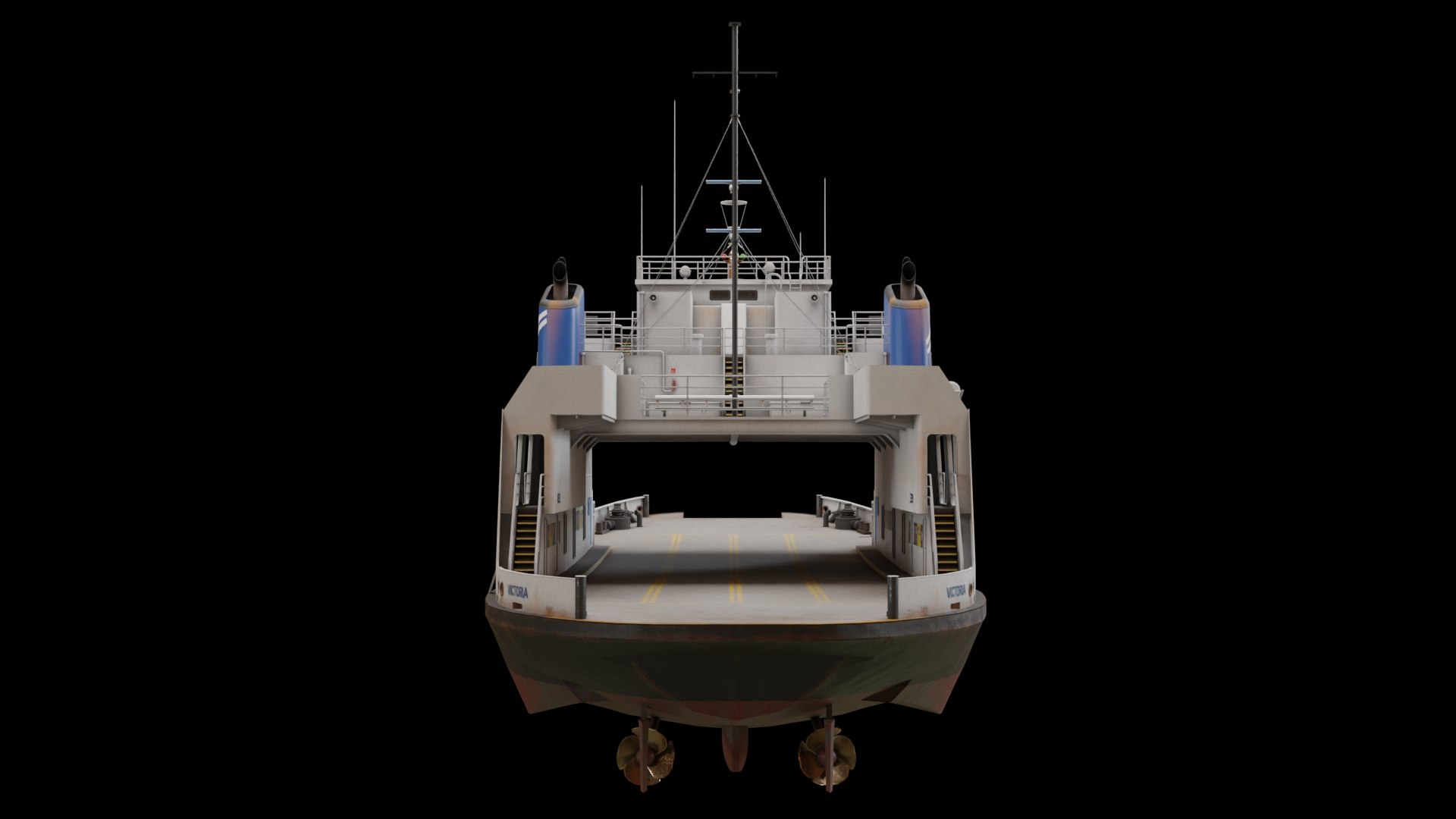 3D BC Ferries T CLASS Model - TurboSquid 2109999