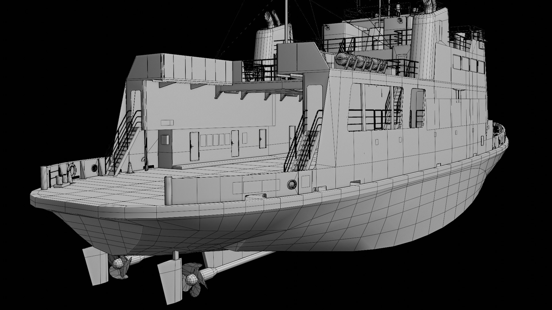 3D BC Ferries T CLASS Model - TurboSquid 2109999