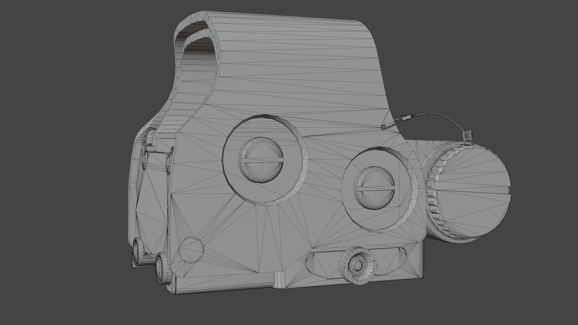 Holo-Sight Scope 3D Model - TurboSquid 2217264