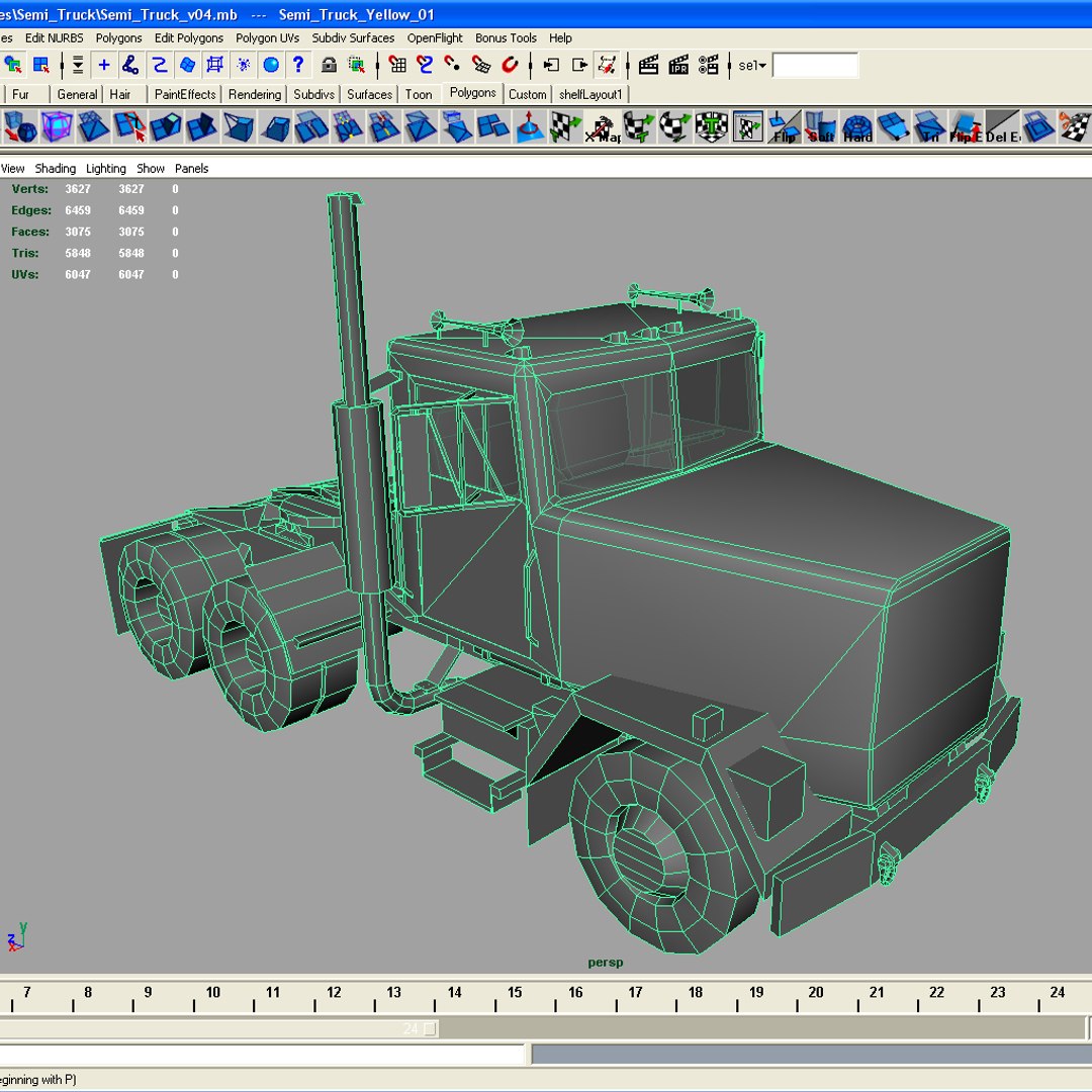 vehicle civil engineering 3d model