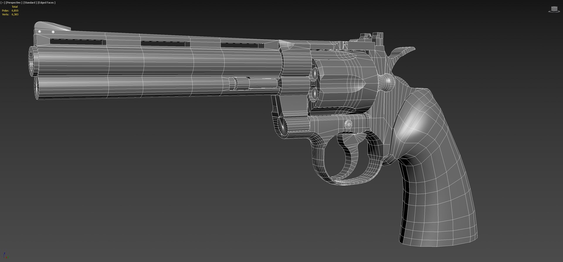 Colt python 6 gun 3D - TurboSquid 1368588