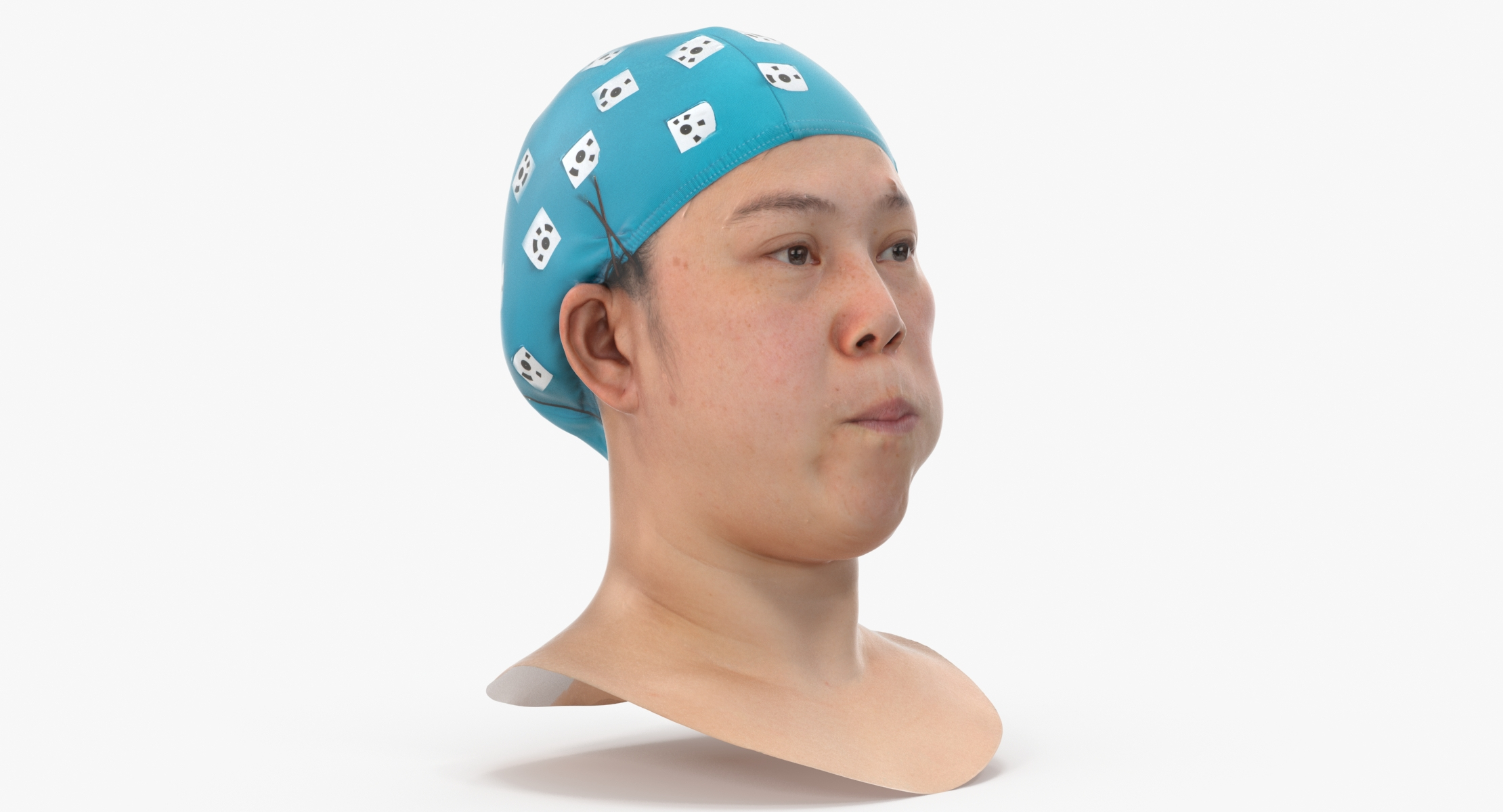 Mei Human Head Tongue Bulge Right AU36 Clean Scan model - TurboSquid ...