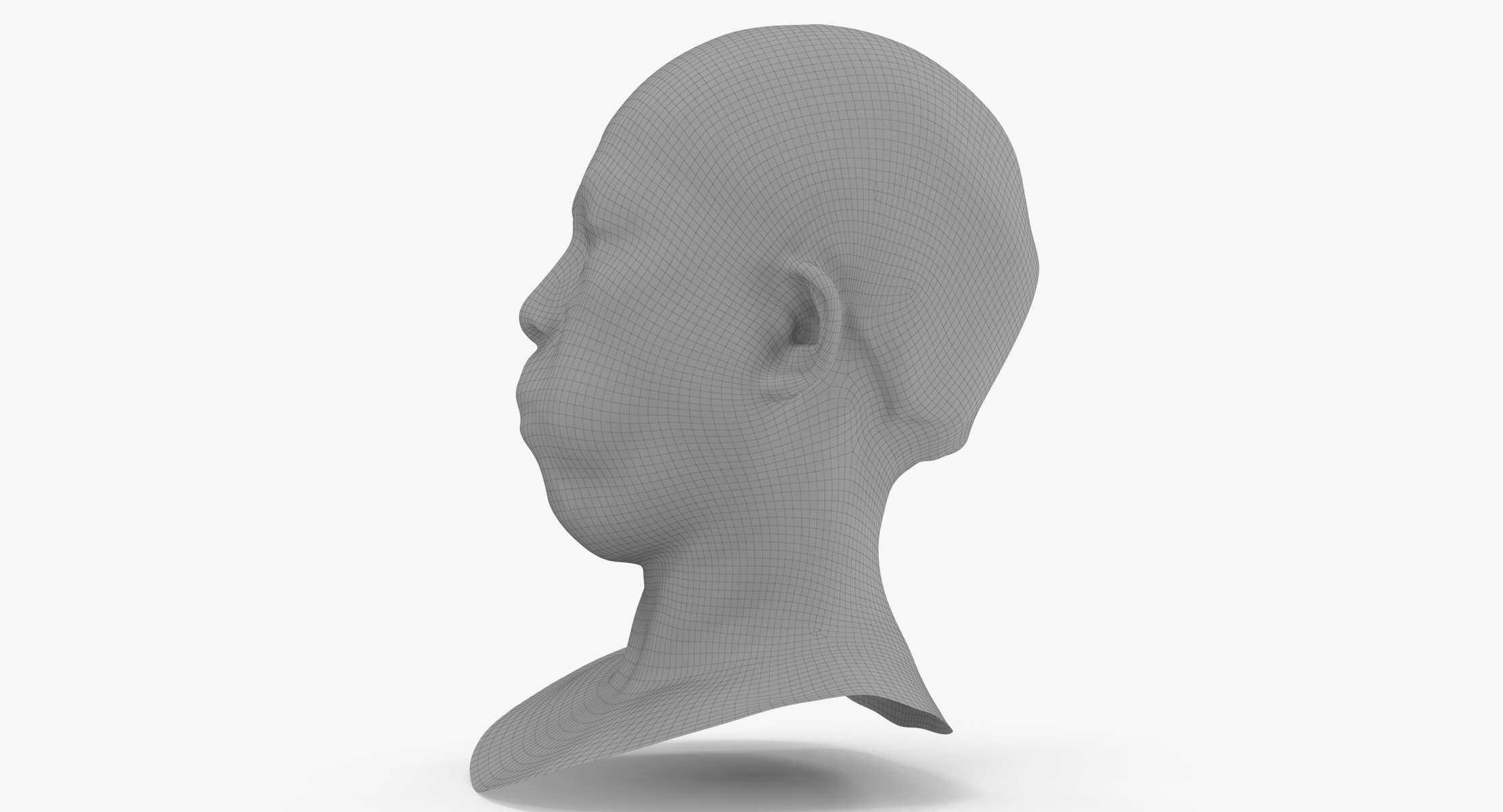 Mei Human Head Tongue Bulge Right AU36 Clean Scan model - TurboSquid ...