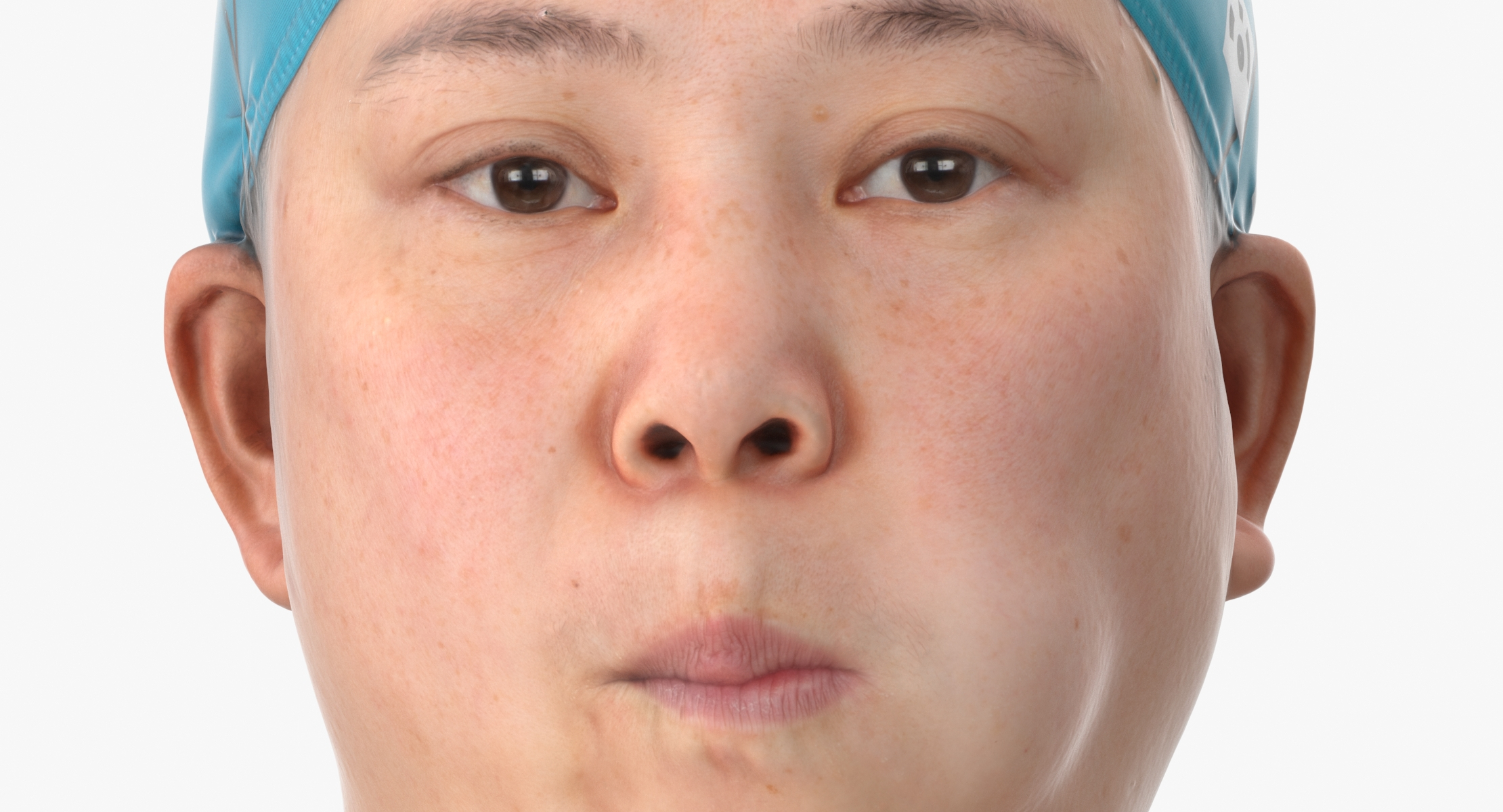Mei Human Head Tongue Bulge Right AU36 Clean Scan model - TurboSquid ...